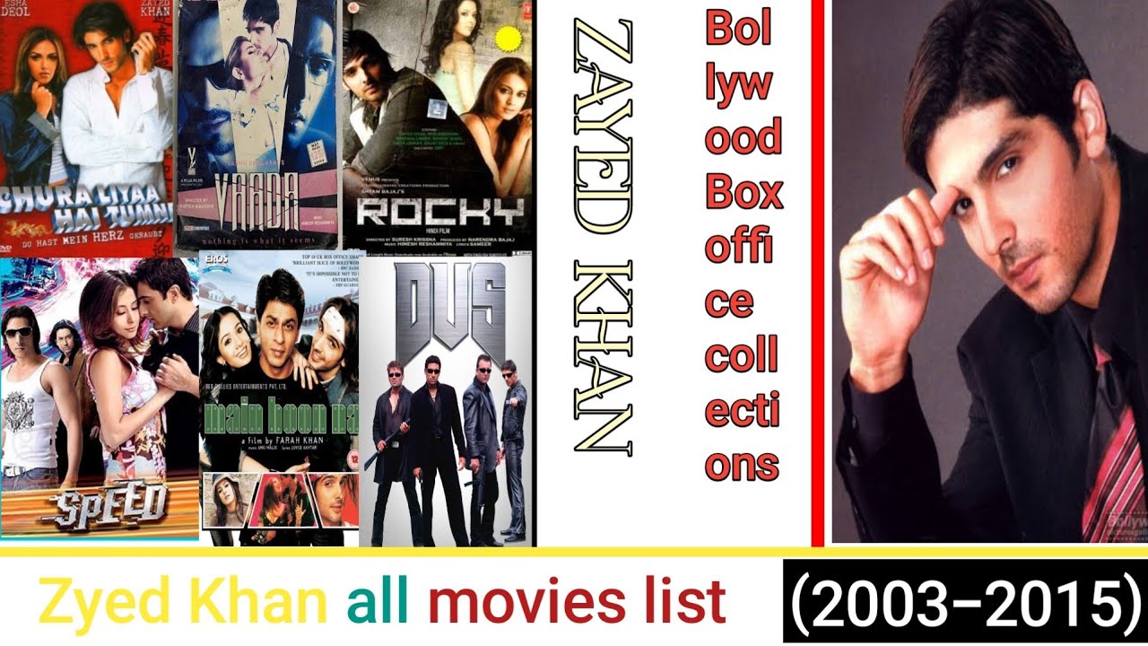 Zyed Khan all movies list Bollywood Box office collections # ...