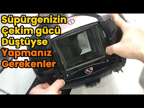 Süpürge Çekim Gücü Azaldı Sorununa Çözüm | Vakum Düştüyse Neler Yapılır | Arnica Tesla