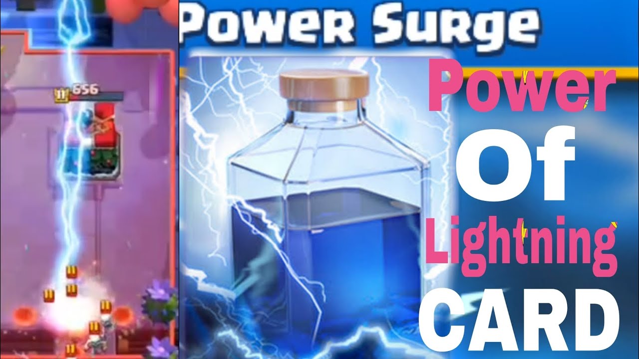 Power Surge New Challenge !! Lightning falling on other cards !! Clash ...