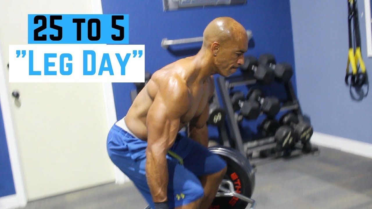 25-to-5 Leg Workout (Ultimate Muscle Confusion) / @CoachBobbyBluford ...