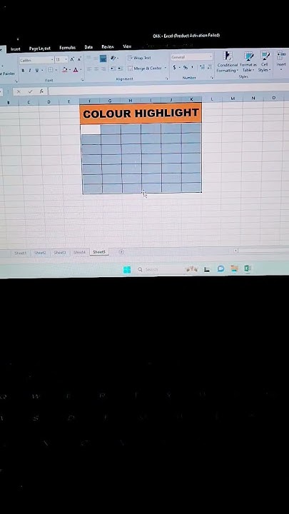 #tag #excel #microsoftoffice#computerzone #youtubeshorts#shortvideo Excel mai colour highlight ...