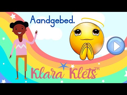 Afrikaanse gebed vir kleuters. Aandgebedjie - YouTube