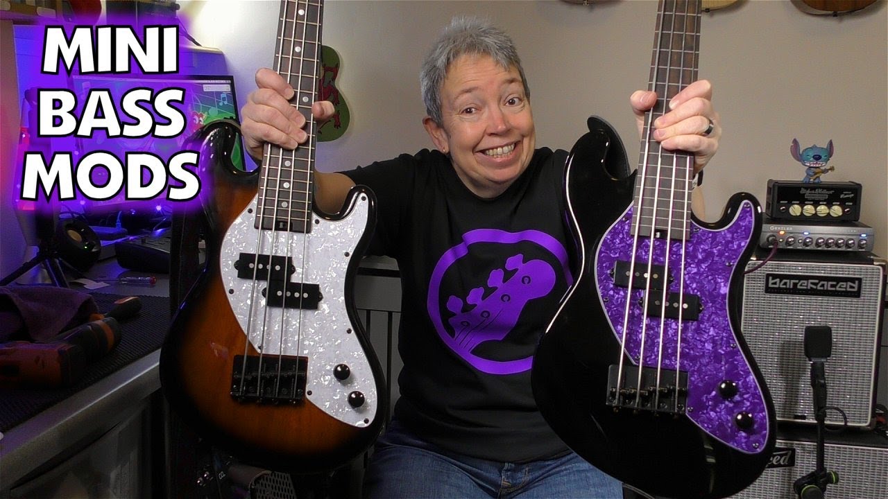 Kala U-Bass Change Of Strings & Pickguards ::: Mini Bass Flatwounds ...