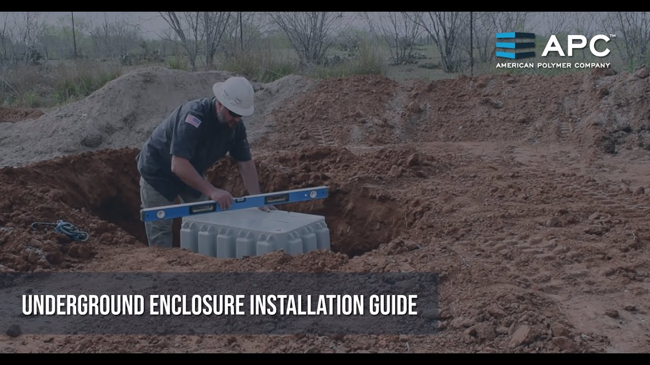 Underground Enclosure Installation Guide - YouTube