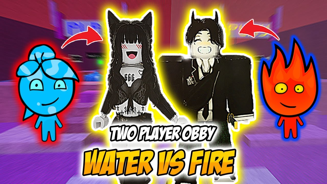 APAKAH AIR DAN API BISA BERSATU??[FIREBOY & WATERGIRL TWO PLAYER OBBY ...