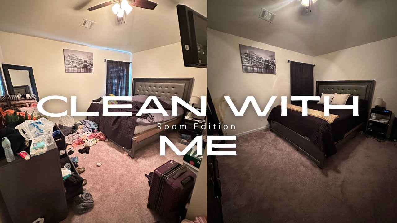 Clean with me *Bedroom edition* - YouTube