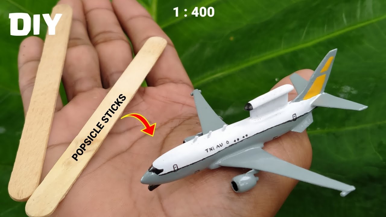 How to make a BOEING 737 AEW&C Airplane Model | DIY - YouTube