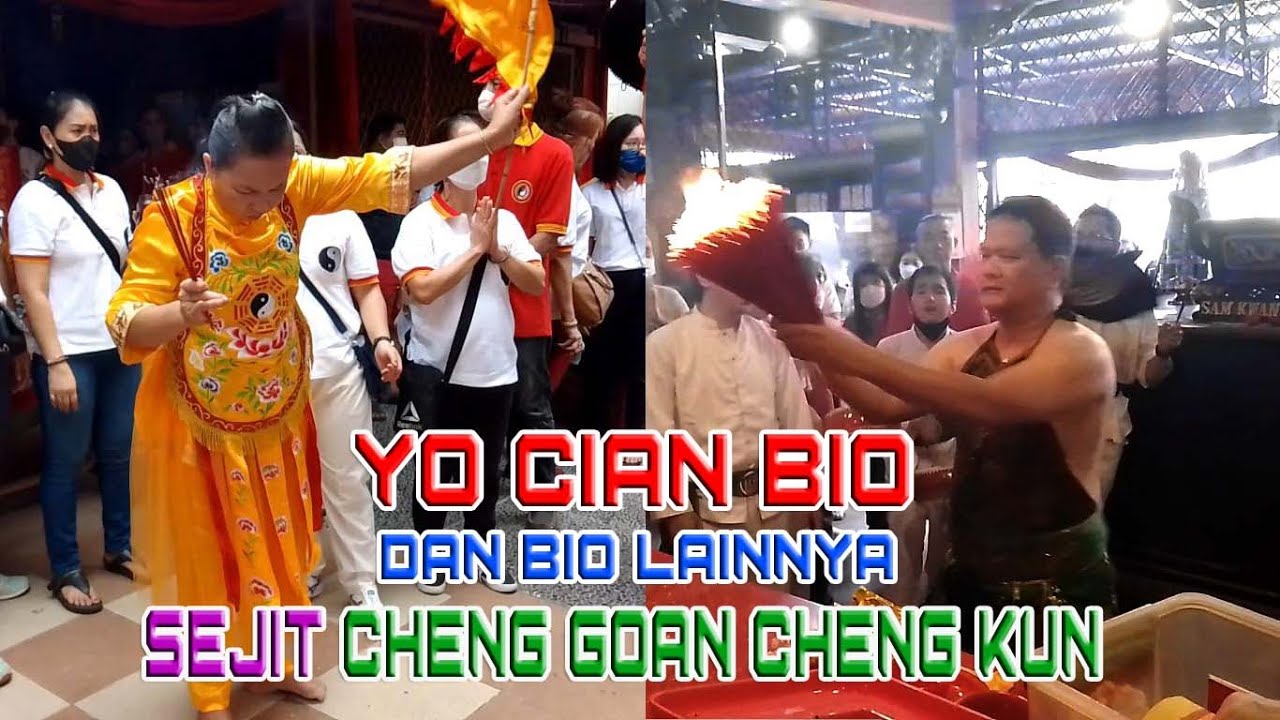 Yo Cian Bio hadir dalam perayaan Sejit Cheng Goan Cheng Kun Toa Se Bio ...