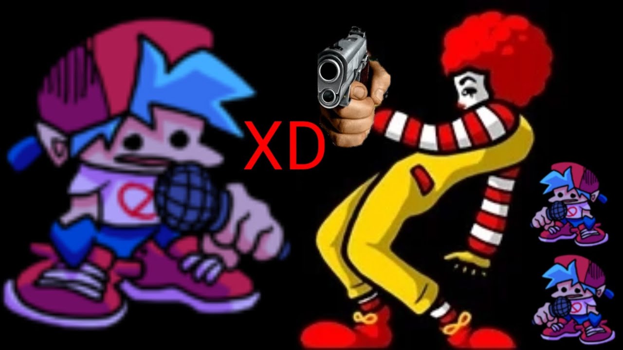 FNF RONALD MCDONALD MOD - YouTube