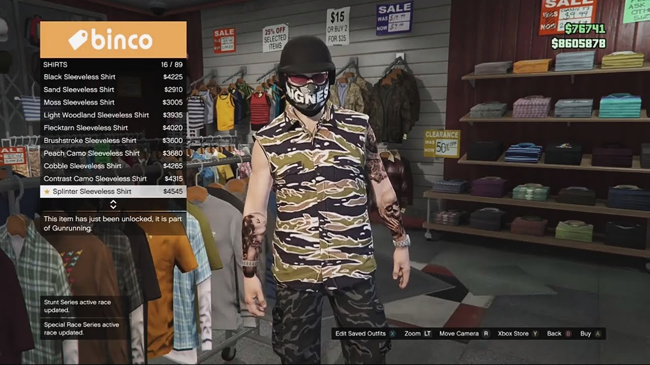 GTA 5 Gunrunning DLC - All Clothing items Showcase (GTA 5 Online) - YouTube