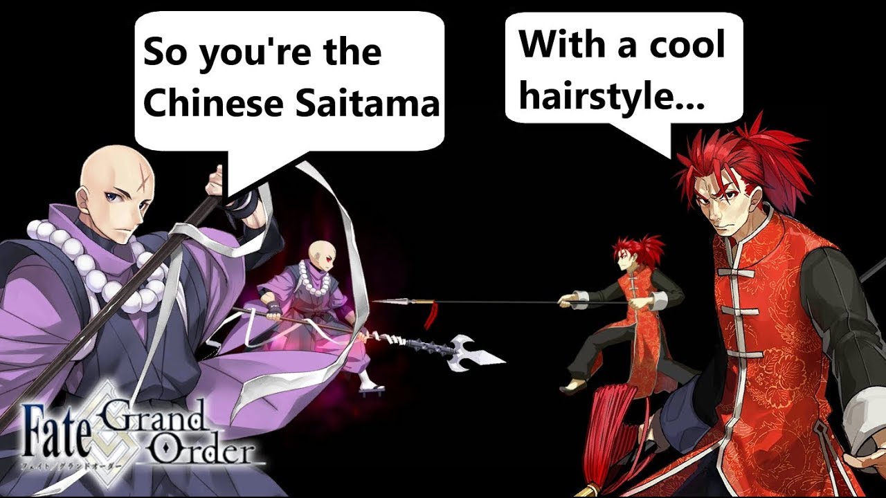 Battle of One Thrust Men ~ Shimosa Hozoin Fight [FGO NA] - YouTube