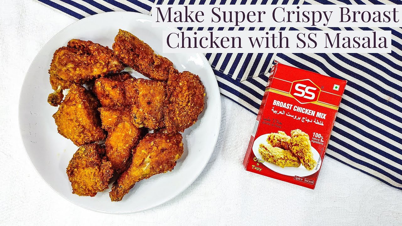 SS Broast Chicken Mix | Broasted Chicken Recipe | Make super crispy ...