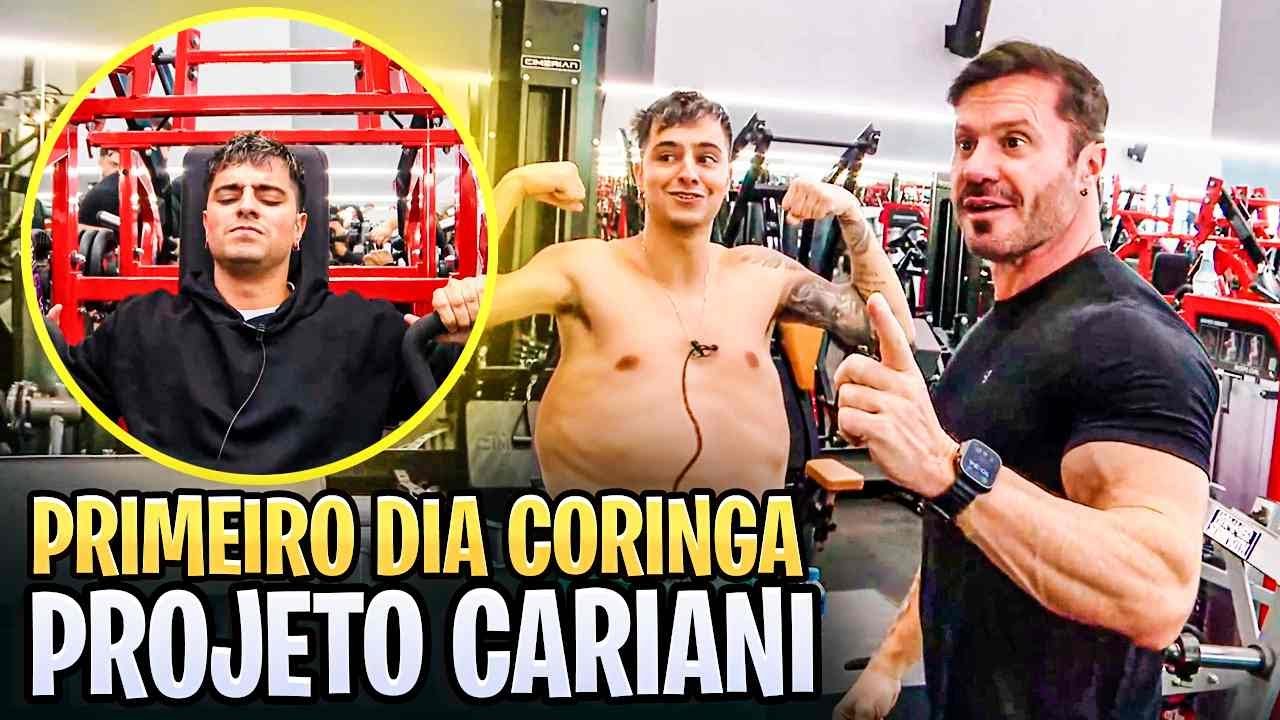 CORINGA VAI ENTRAR NO SHAPE COM CARIANI?! TRANSFORMAÇÃO EM 60 DIAS DO ...