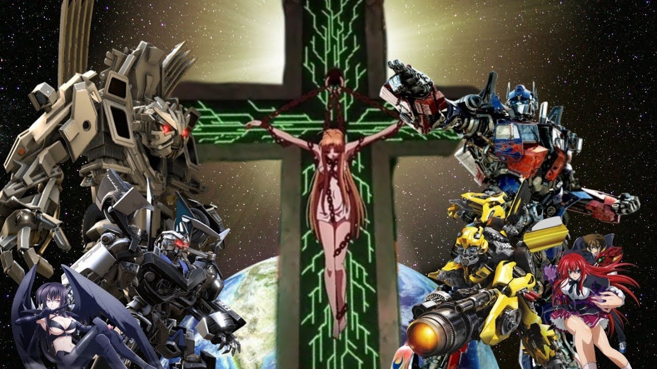 Transformers en high School dxd T1/ Cap 6/el rescate de Asia - YouTube