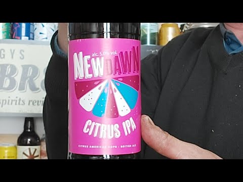 Beer - New Dawn Citrus IPA From Shepherd Neame - Review #2246 - YouTube
