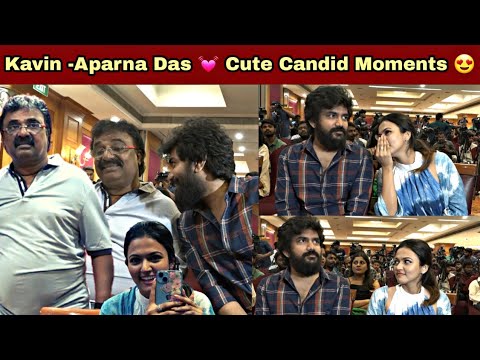 Kavin - Aparna Das 💓 Cute Candid Moments 😍 | VTV Ganesh | Dada Success ...