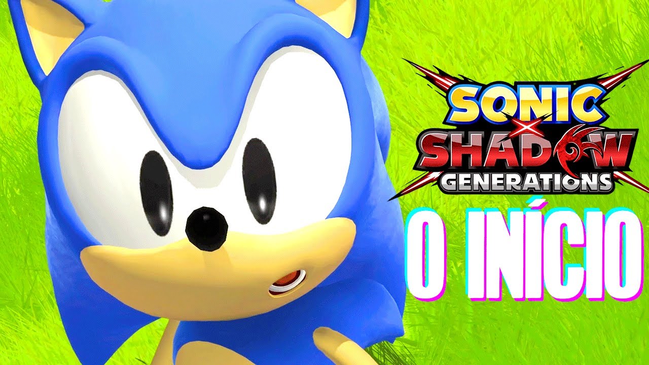 Sonic x Shadow Generations - O Início do SONIC no NOVO Jogo do PS5 ...