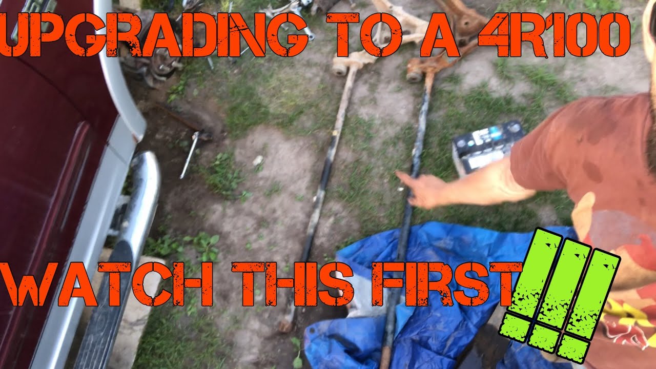 Upgrading to a 4r100 watch this first - YouTube