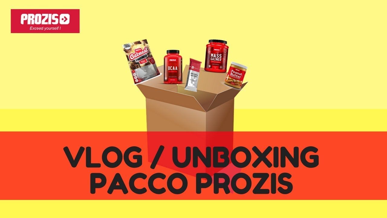 UNBOXING PROZIS --- il piacere di acquistare integratori e "merce" da ...