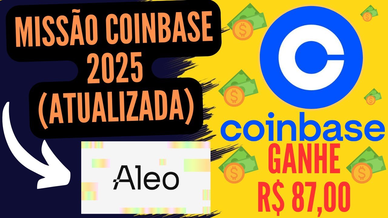 GANHE 87,00 - MISSÃO COINBASE ALEO E NEAR - PASSO A PASSO ATUALIZADA ...