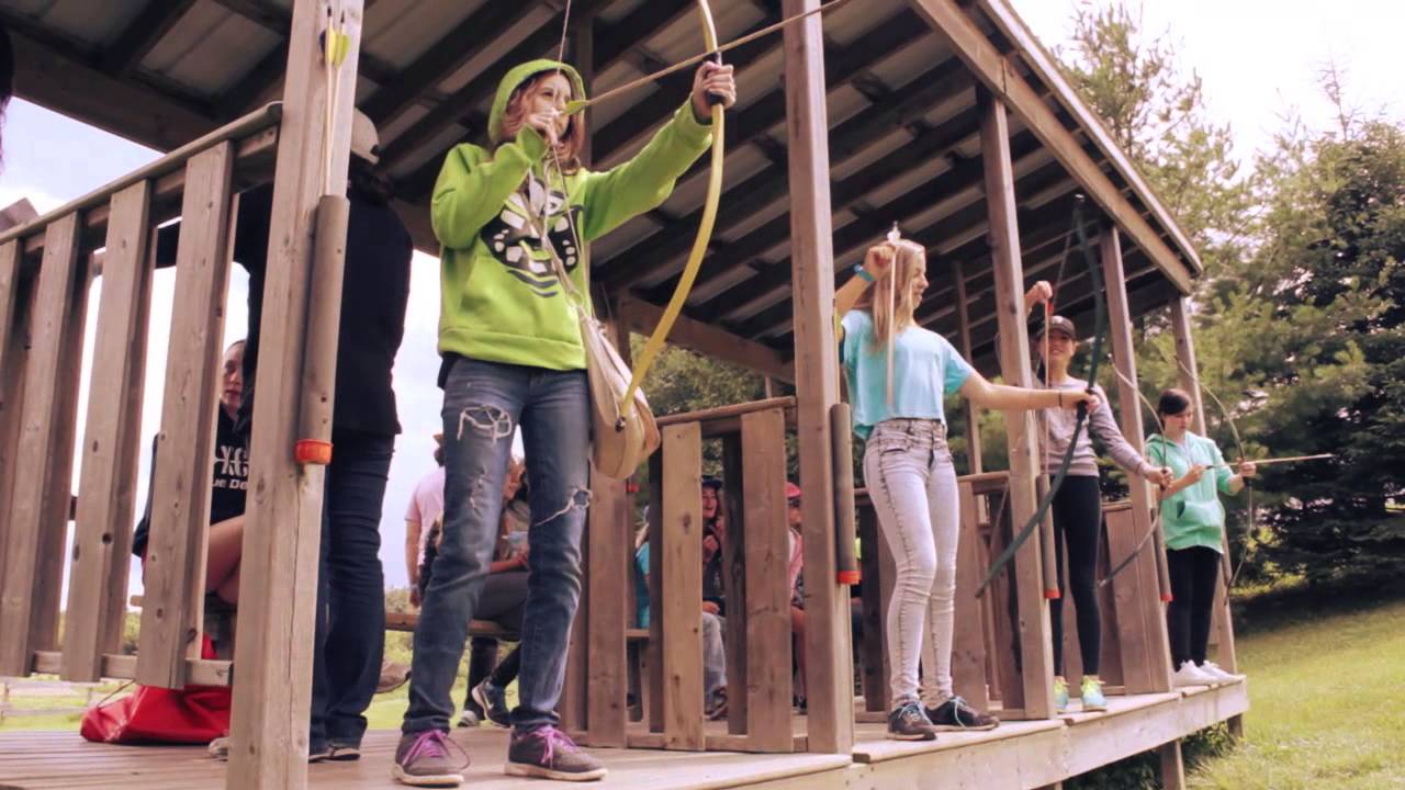 Circle Square Ranch - Archery Summer 2014 - YouTube