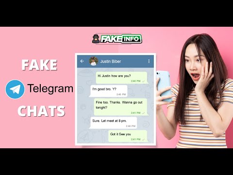 How To Creat Fake Telegram Chat Screenshot | Fake Telegram Chat ...