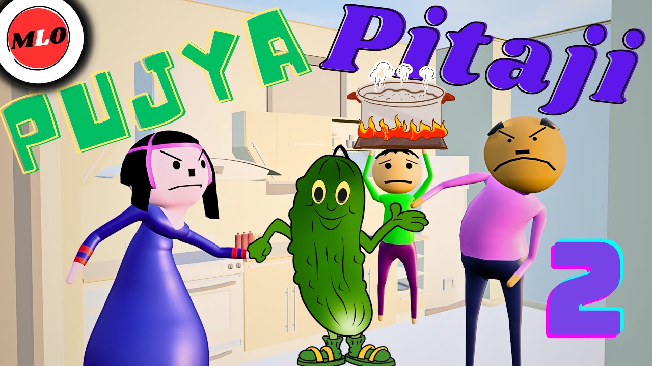 Pujya Pitaji Anime Comedy: "Papa Ka Doodh Se Pyar | Mummy Ki Karele Se ...