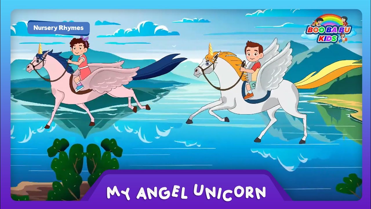 My Angel Unicorn | Fun unicorn song | English Nursery Rhymes for babies ...