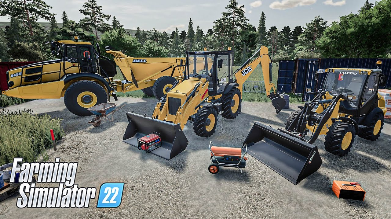 [FS22] TOP 3 des meilleurs mods travaux public RP #1 - YouTube