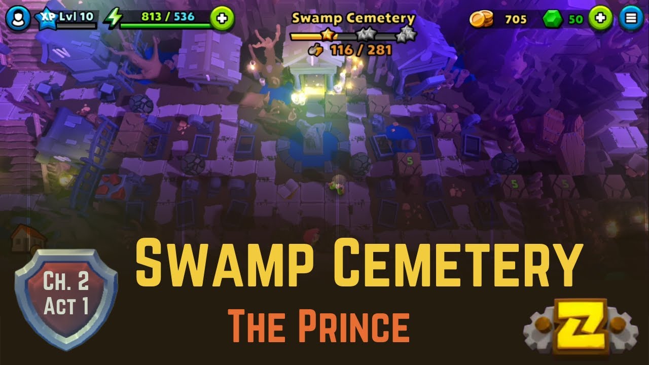 Swamp Cemetery (old version) - #2 The Prince - Puzzle Adventure - YouTube