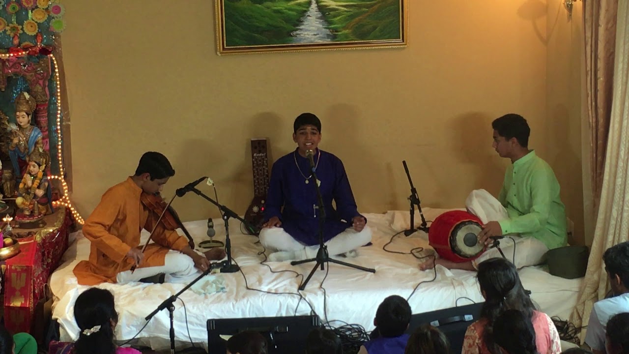 Vocal Concert by Udbhav Venkataraman - YouTube