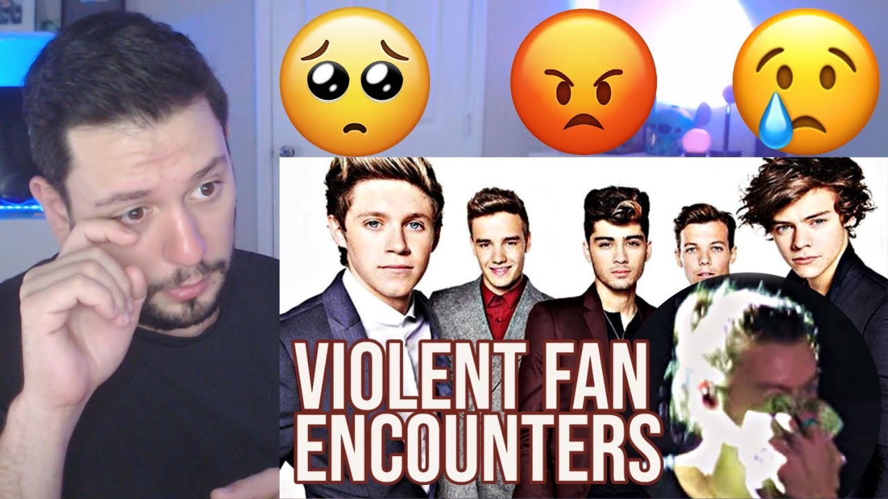 One Direction Being Traumatized By Their Own Fans | Reaction - YouTube