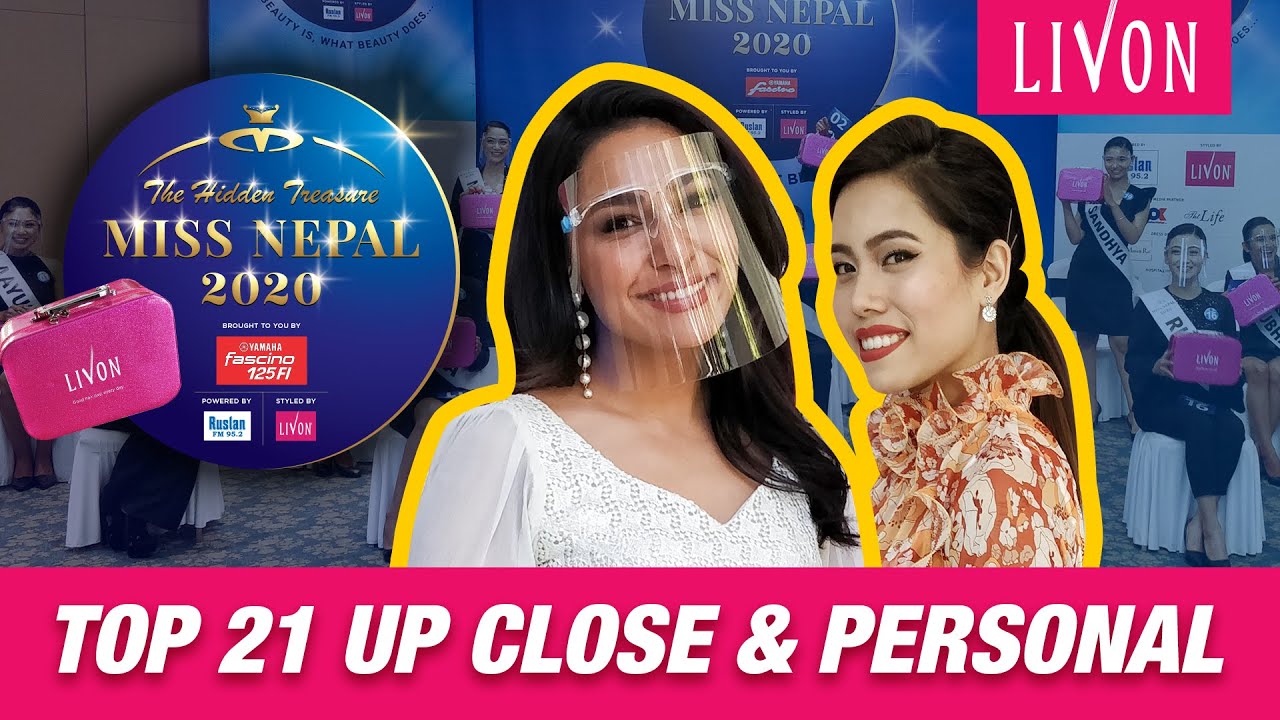 Miss Nepal 2020 | Top 21 Sash Ceremony | Livon Journey to Miss Nepal ...