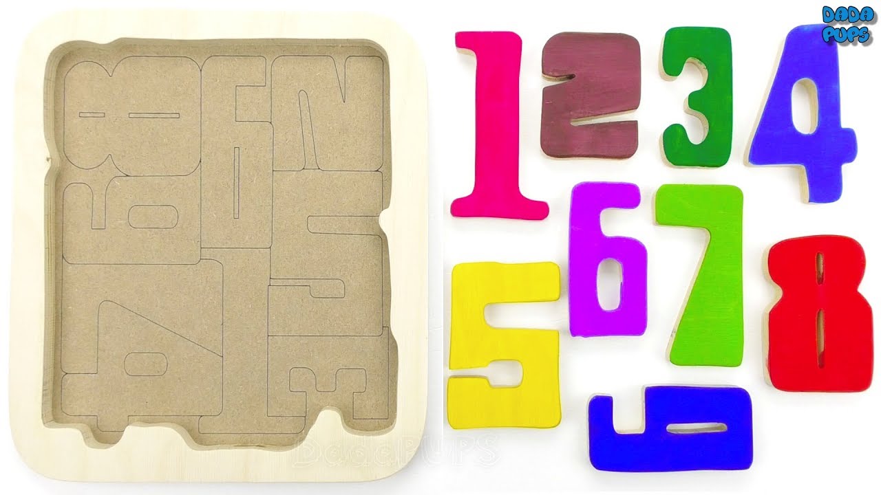 Learn 1 To 9 Numbers For Kids| Learn Colors and Numbers for baby ...