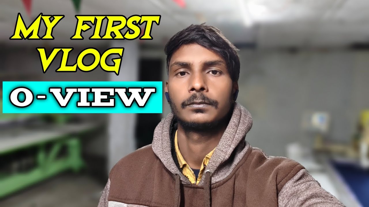 My First Vlog Video 0-View - YouTube