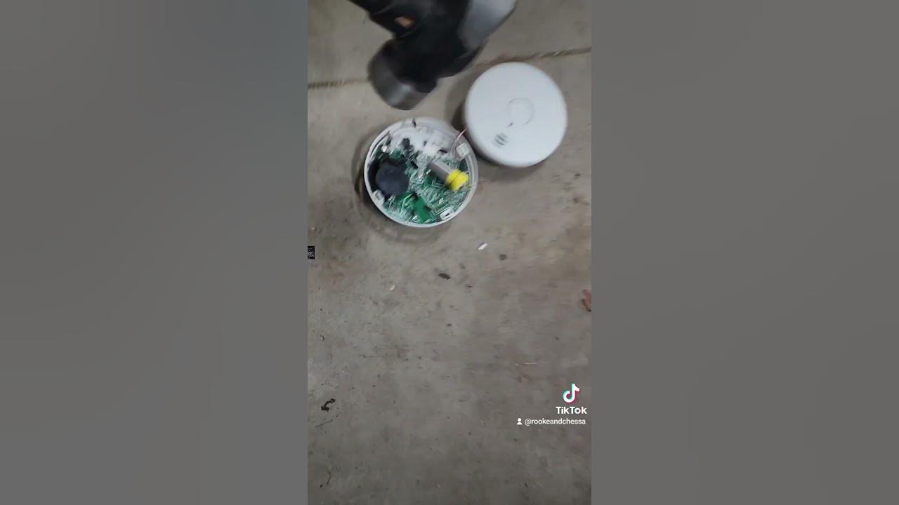 how to fix a fire detector #shorts @HowToBasic - YouTube