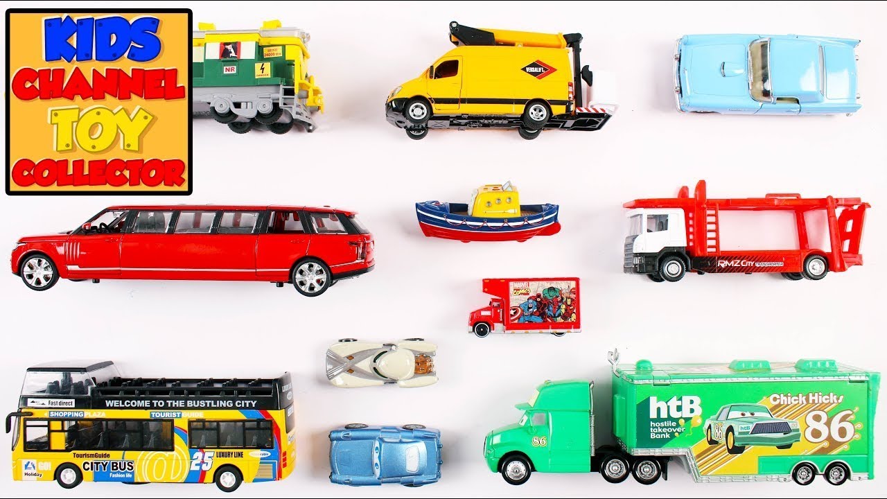 Learn About City Service Vehicles for Kids - YouTube
