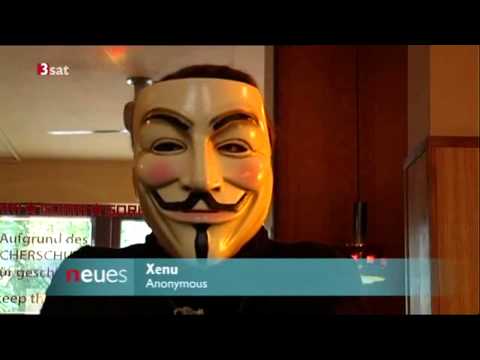 anonymous gegen Facebook (3sat TV-Sendung)