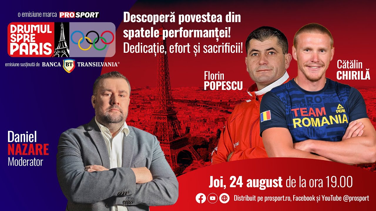 Drumul spre Paris 🏅 cu Cătălin Chirila și Florin Popescu - YouTube