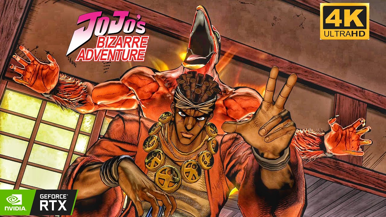 Mohammed Avdol vs Dio Moriah Town Brutal Fight - JoJo's Bizarre ...