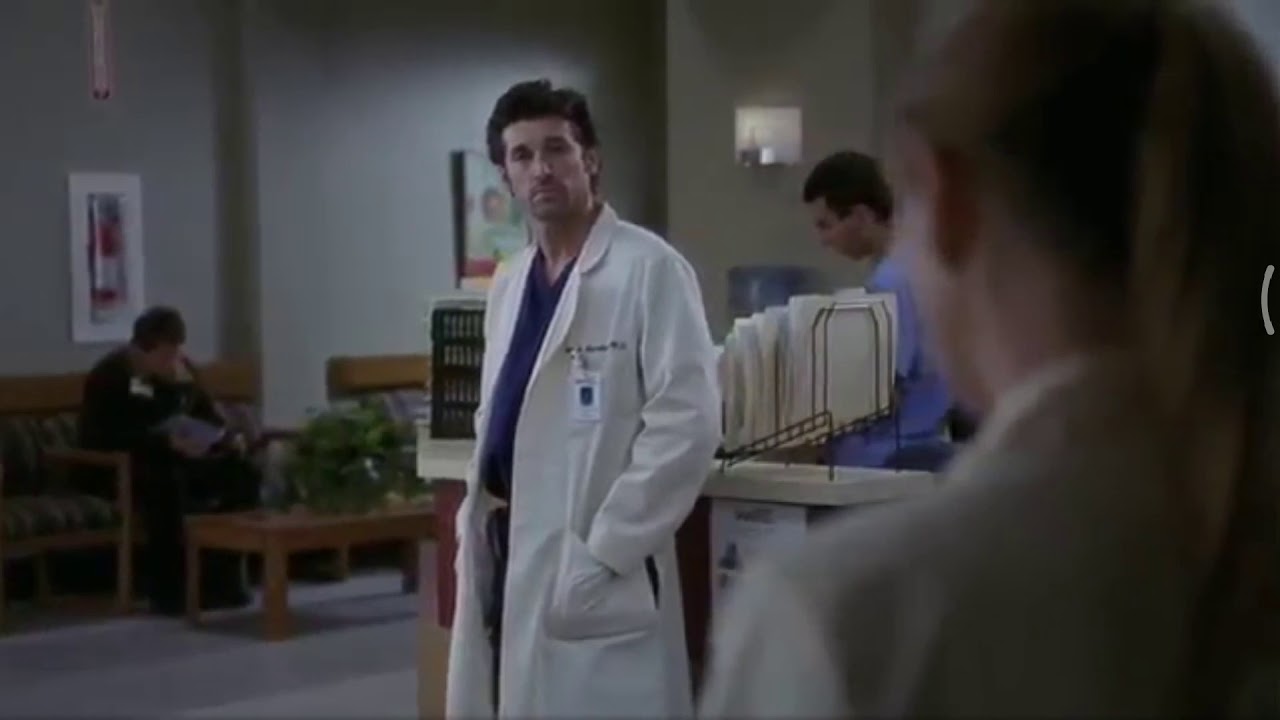 Derek and Meredith Scene S1 E4 Part 12 - YouTube