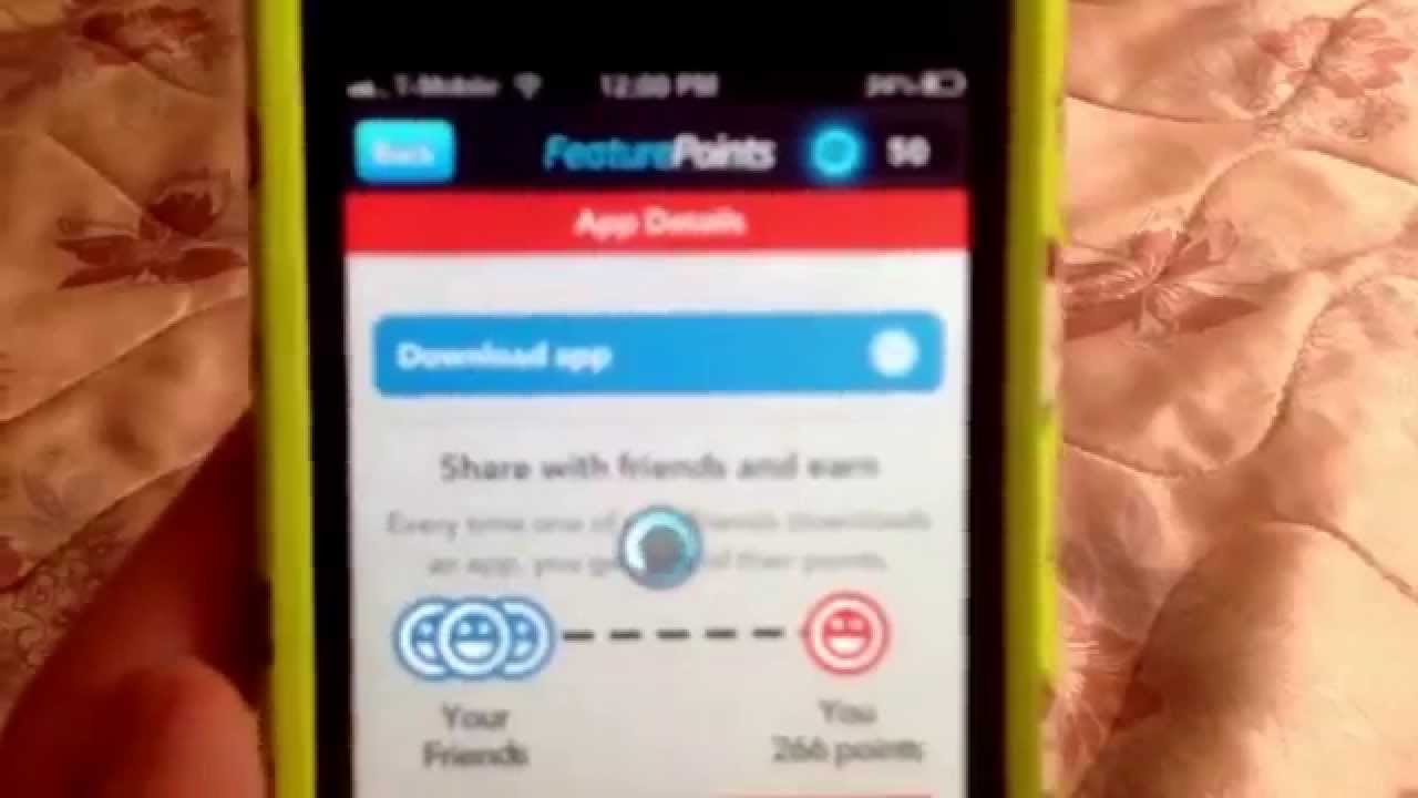 Make money with Feature points /app review/ - YouTube
