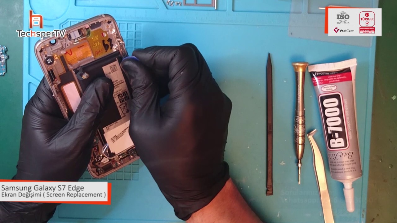 Samsung Galaxy S7 Edge Ekran Değişimi / Samsung Galaxy S7 Edge Screen ...