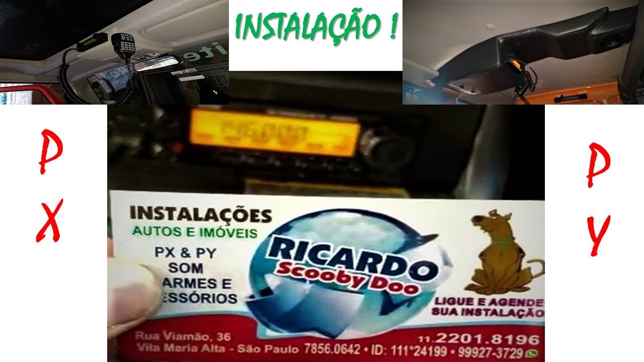 SCOOB INSTALAÇAO DE PX PY CONSOLES - YouTube