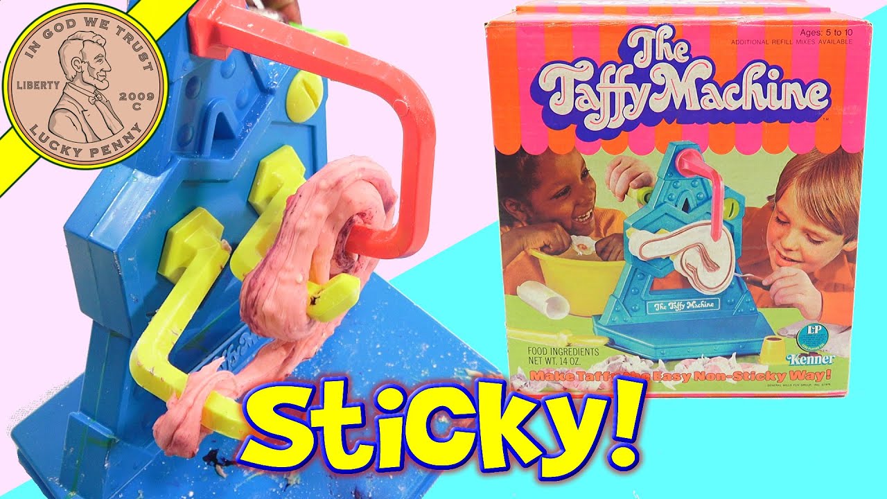 1975 The Taffy Machine From Kenner Non Sticky! Really? - YouTube