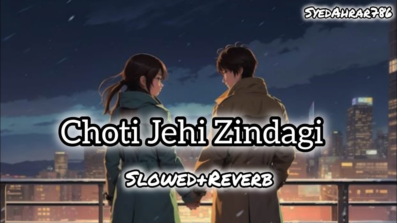Choti Jehi Zindagi | New Song (Slowed and Reverb) Sham Preet | Syed ...