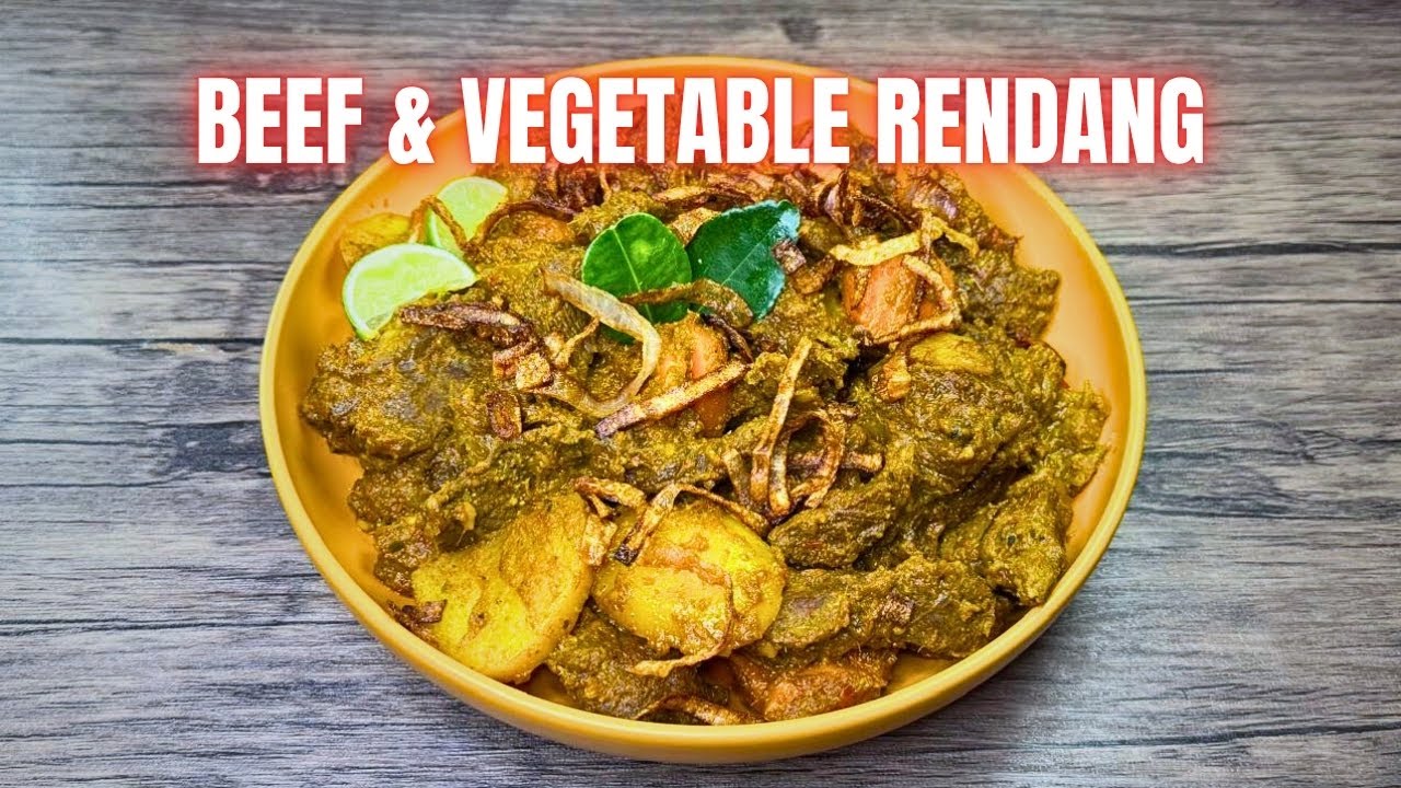 Beef & Vegetables Rendang | One of the Most Delicious Foods in the ...