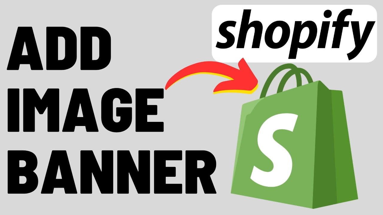 How To Add Image Banner On Shopify (2023) - YouTube