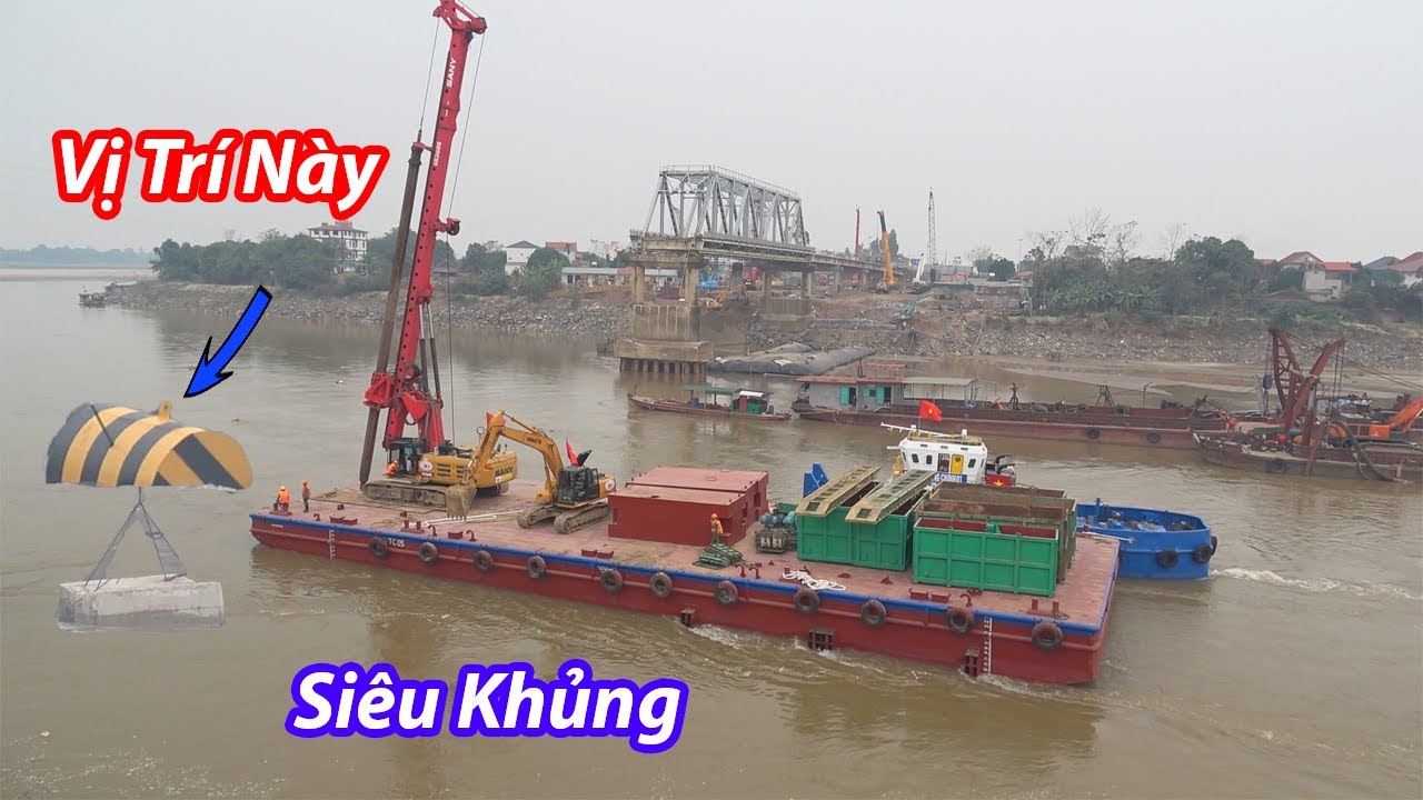 Kịch Tính : Tiếng Gầm Rú Của Sà Lan 1.000 Tấn Ngược Dòng - Thả Pháo ...