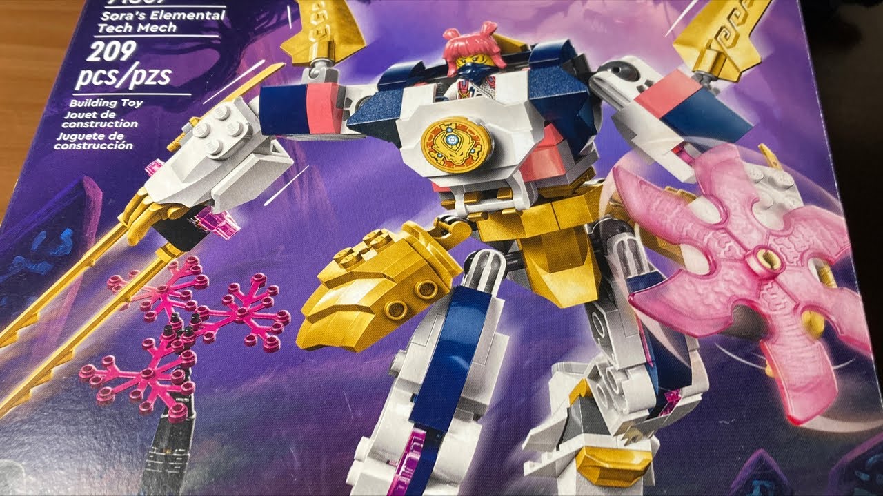 Lego Ninjago live build: Sora’s Elemental Tech Mech! Scotty-Z70 is live ...